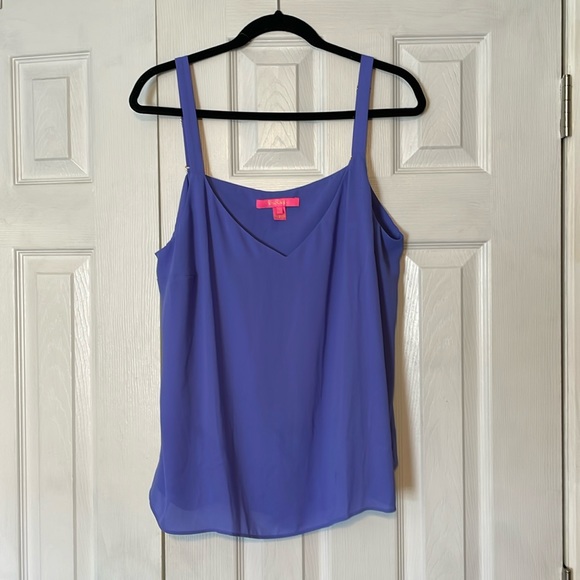 Lilly Pulitzer | Tops | Lilly Pulitzer Aurora Purple Nadia Cami | Poshmark